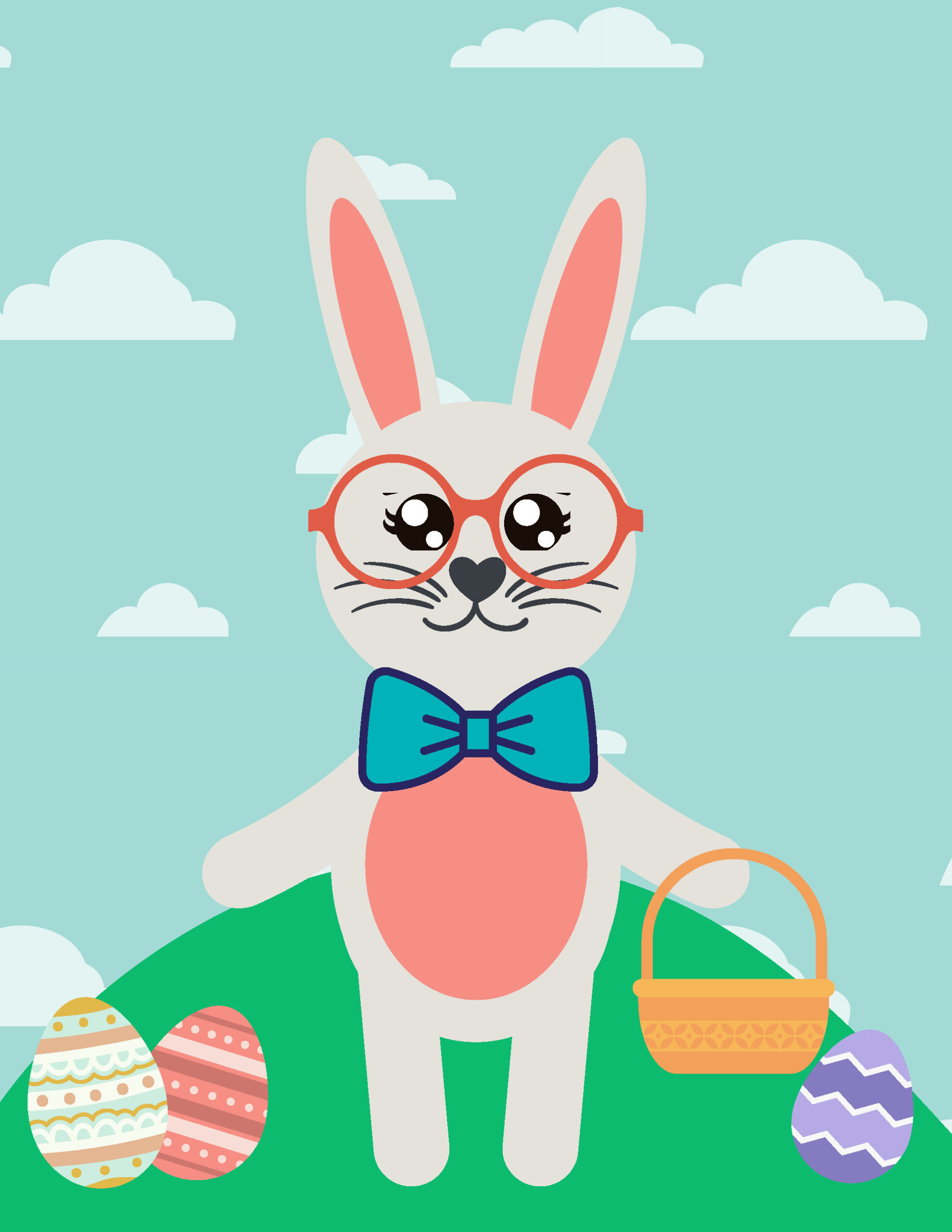 Easter Bunny Printable Activity | UP Early Intervention Clinic